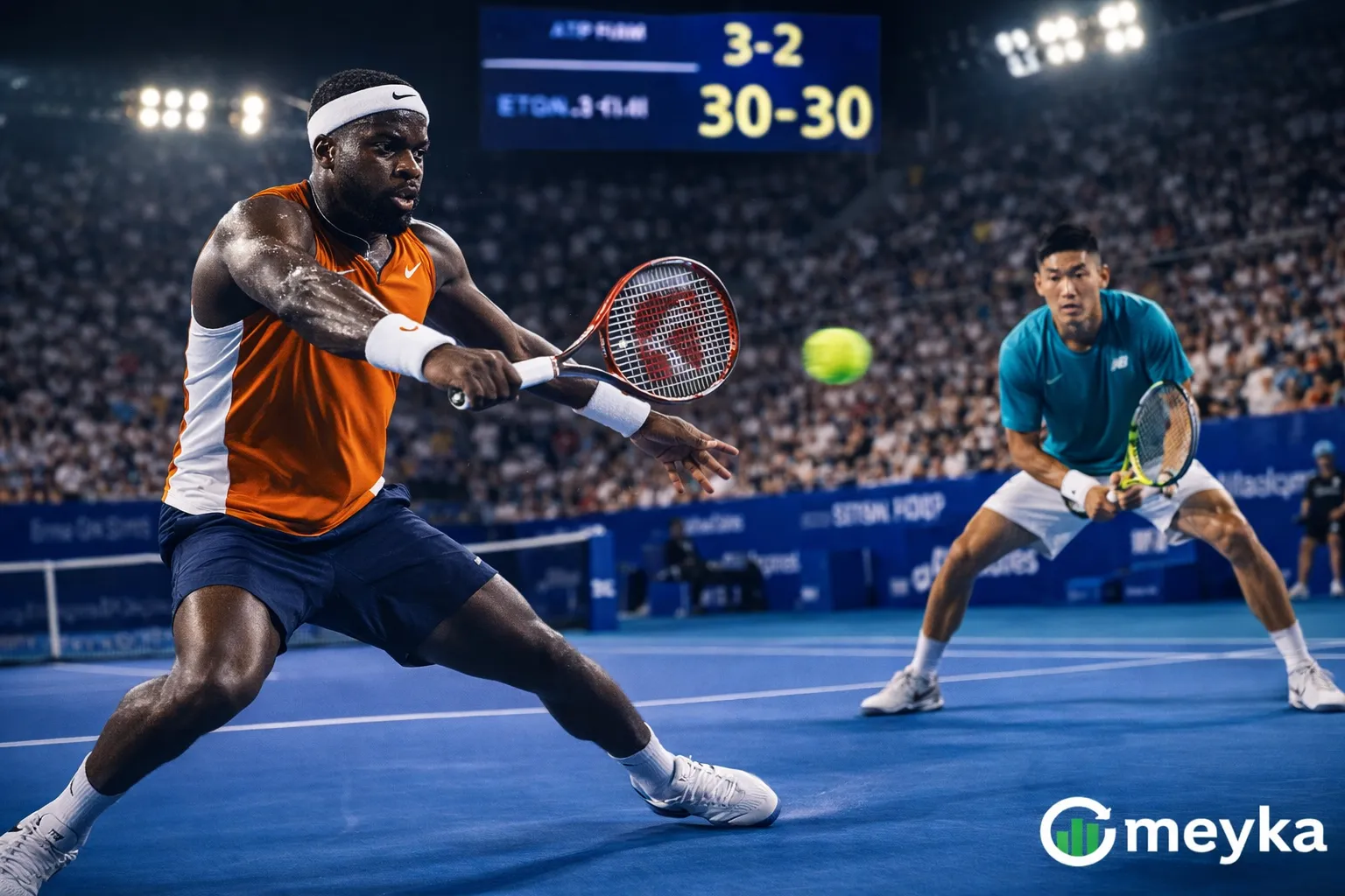 Frances Tiafoe vs Brandon Nakashima 3–2, 30–30: 5 Key Live Semi-Final Stats