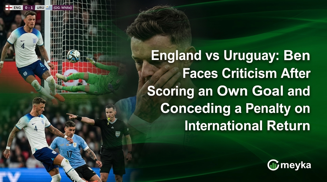 England vs Uruguay: Ben White Faces Criticism After Scoring an Own Goal ...