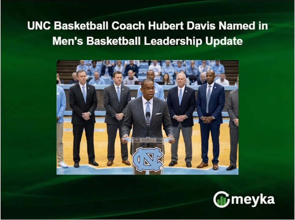 UNC Basketball Coach Hubert Davis Named in Men's Basketball Leadership ...
