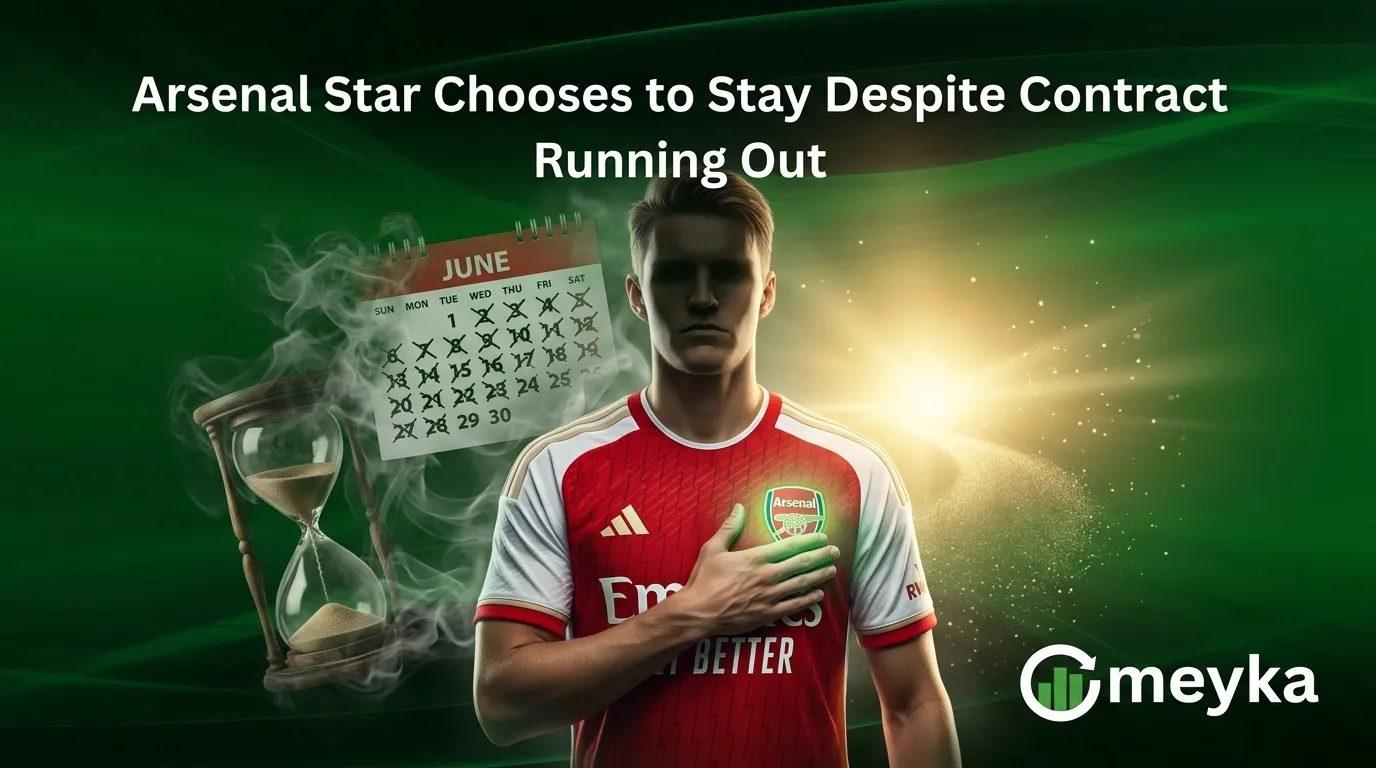 Arsenal Star Chooses to Stay Despite Contract Running Out