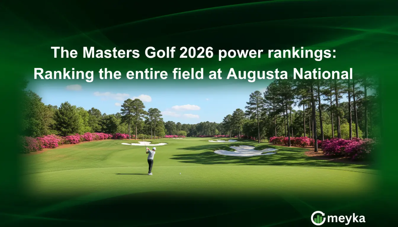 The Masters Golf 2026 power rankings: Ranking the entire field at ...