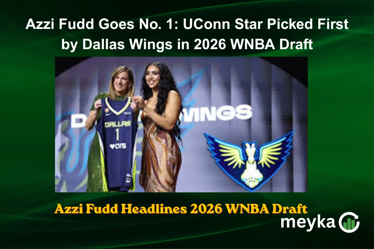Azzi Fudd Goes No. 1: UConn Star Picked First by Dallas Wings in 2026 ...
