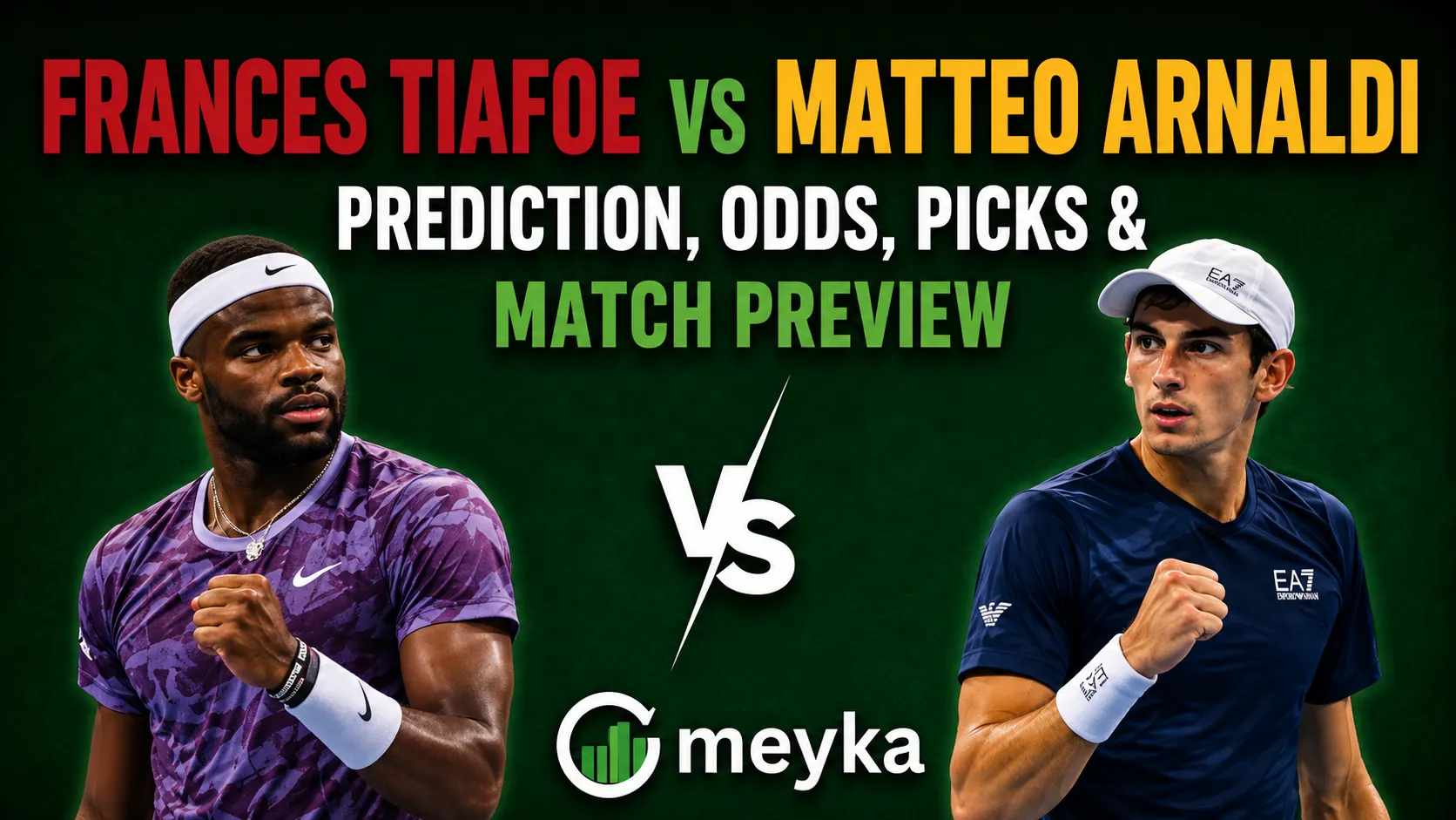 Frances Tiafoe vs Matteo Arnaldi Prediction, Odds, Picks